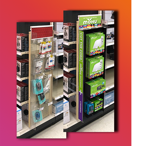 Retail Display Simulation Overlay Projects - M@ Design